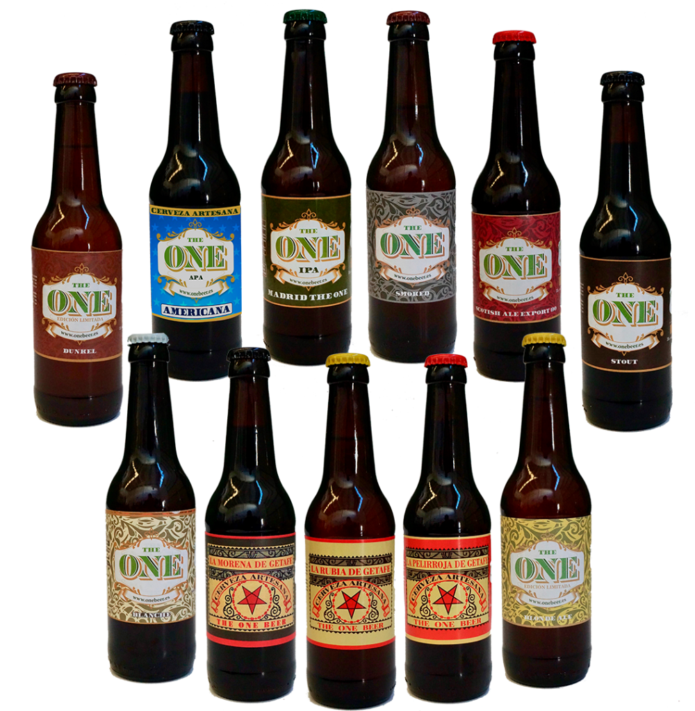 Pack ONE 12 (12ud x 33cl) Pack cerveza artesana